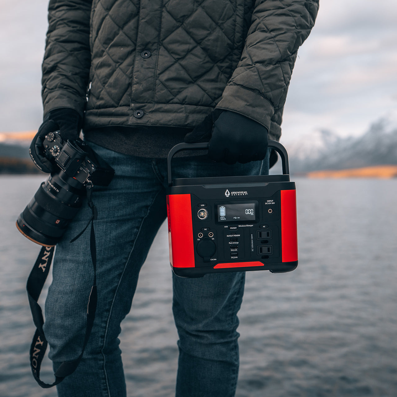 296W Portable Power Station, Lithium, Solar Generator – Arrowhead Outdoor
